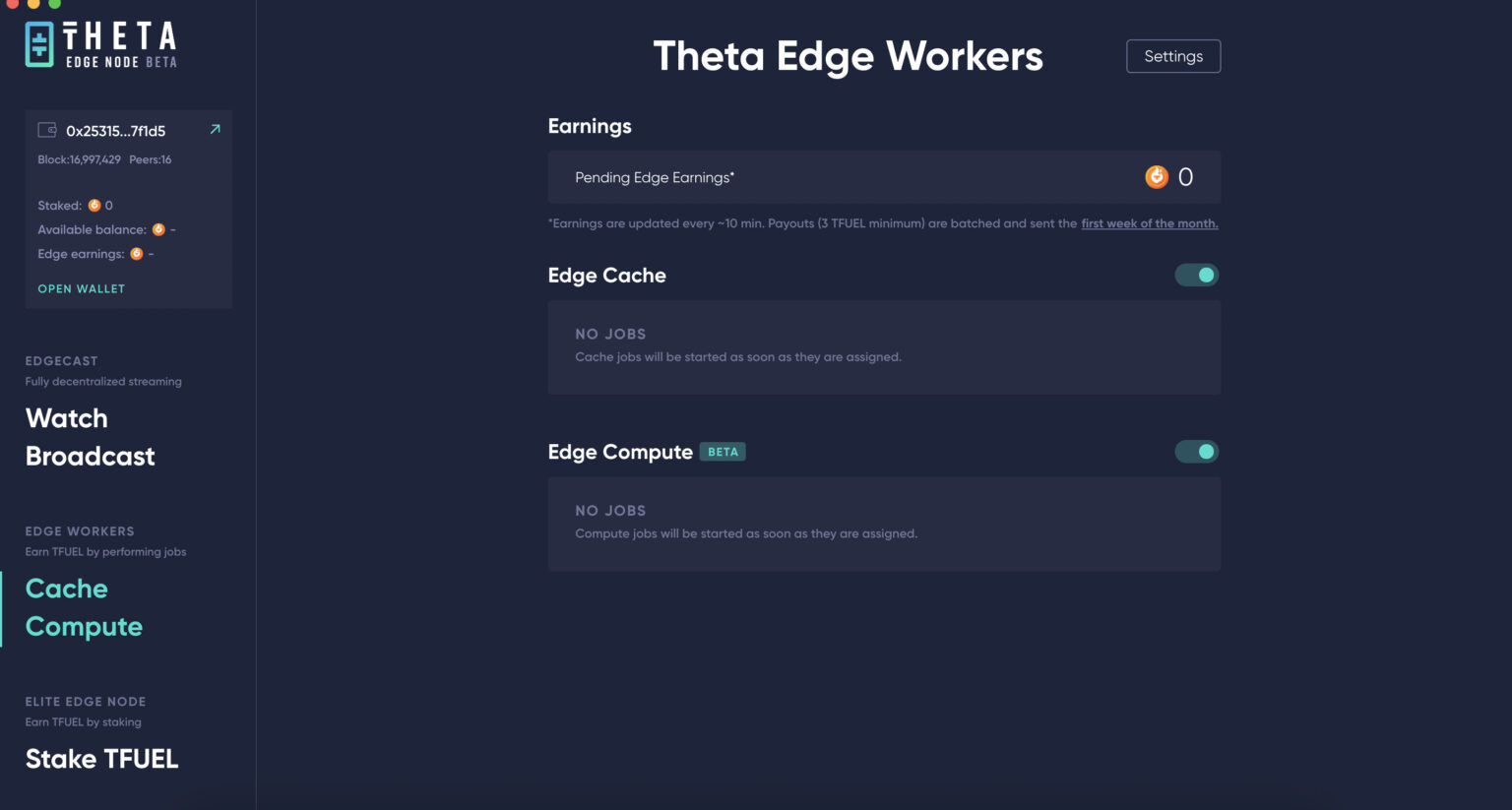 Theta Network【 エッジノードの設定方法 】簡単